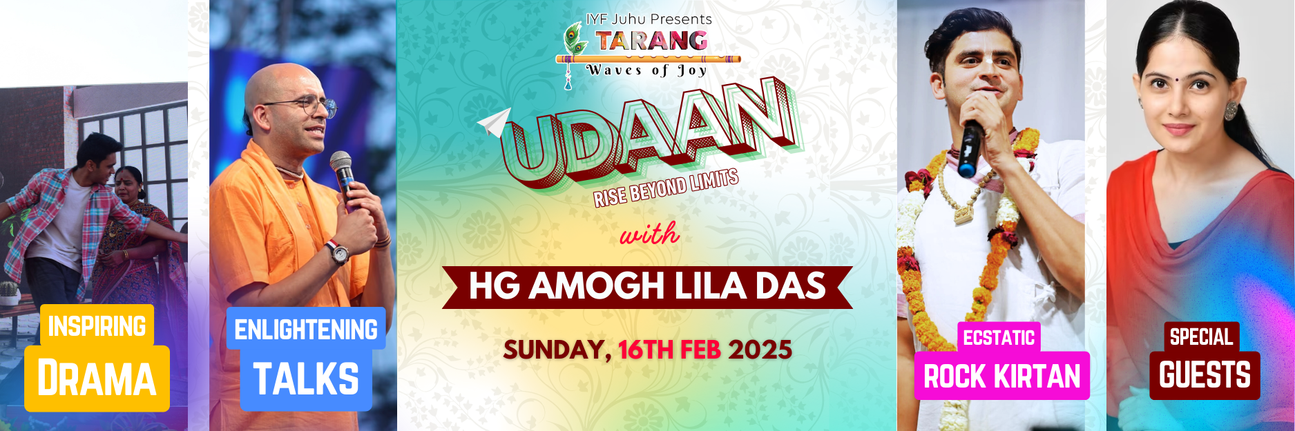 Tarang 2025 - Empowering Youth to Rise Beyond Limits - ISKCON Juhu